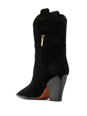Santoni Western 90mm Ankle Boots