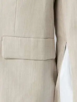 DELADA Cropped V-neck Blazer