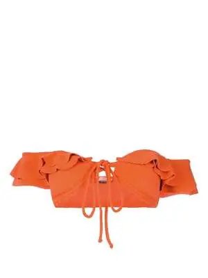 CLUBE BOSSA Hopi Off-shoulder Bikini Top - Orange