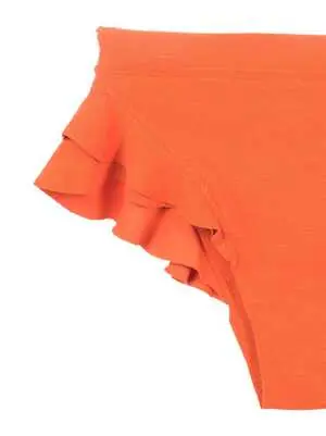 CLUBE BOSSA Turbe High-waist Bikini Bottom - Orange