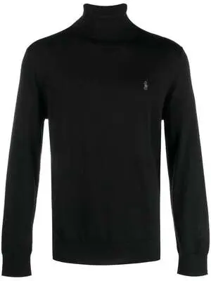 Polo Ralph Lauren Polo Pony Motif Jumper - Black