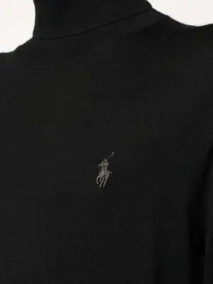 Polo Ralph Lauren Polo Pony Motif Jumper - Black