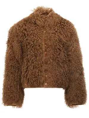TAKAHIROMIYASHITA THESOLOIST. Furry Bomber Jacket - Brown