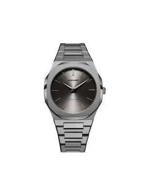 D1 MILANO Ultra Thin 40mm Watch - Grey