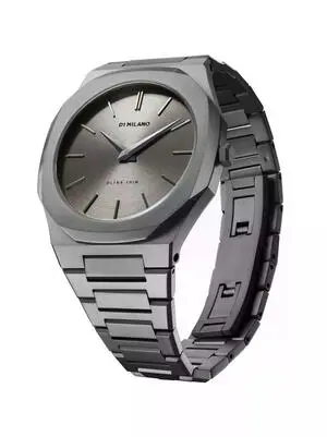 D1 MILANO Ultra Thin 40mm Watch - Grey