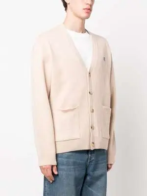 Maison Kitsuné Fox Head Patch Cardigan