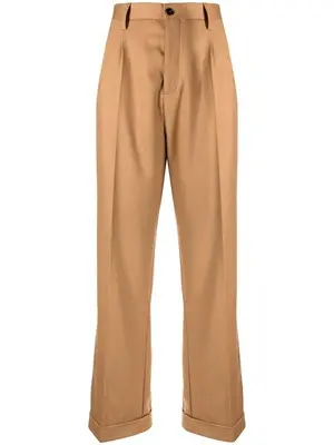 Marni High-waisted Wide-leg Trousers