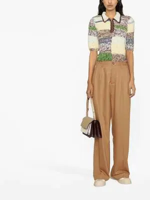 Marni High-waisted Wide-leg Trousers