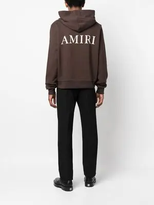 Amiri Logo-print Cotton Hoodie