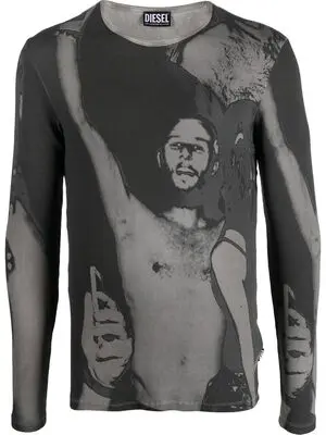 DIESEL® T-ibber Long-sleeved T-shirt