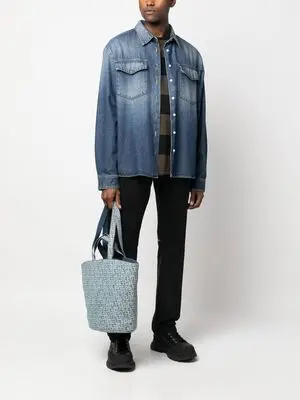 DIESEL® Jacquard Logo Tote Bag