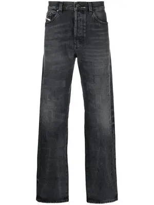 DIESEL® 2010 D-macs 007j5 Straight-leg Jeans - Black