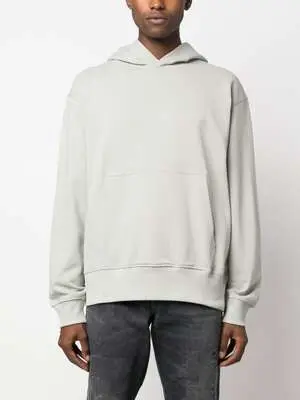 DIESEL® Cotton Logo Hoodie - Grey