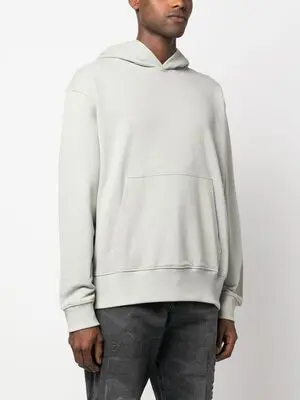 DIESEL® Cotton Logo Hoodie - Grey