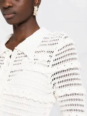 Zimmermann Crochet-detail Long-sleeve Maxi Dress