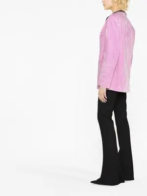 Etro Paisley Velvet Blazer - Pink