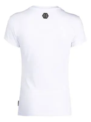 Philipp Plein Skull Print T-shirt - White