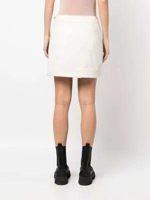 Emporio Armani Quilted Wrap Skirt