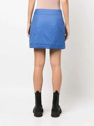 Emporio Armani Quilted Wrap Mini Skirt