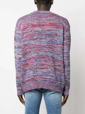 COUNTY OF MILAN Marcelo Burlon Logo Patch Crew-neck Jumper