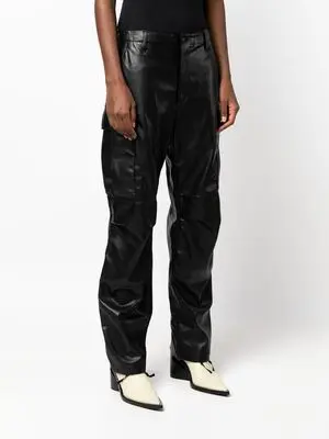 Rag & Bone Faux-leather Cargo Trousers