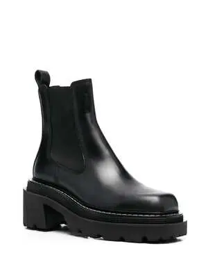 Sandro Square Toe 80mm Boots