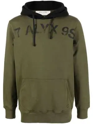 1017 Alyx 9sm Logo-print Cotton Hoodie