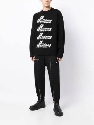 We11Done Logo-embroidered Jumper