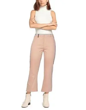 Peserico Flared Leg Trousers - Pink