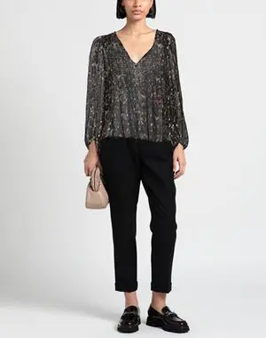 Sandro Crepe Top