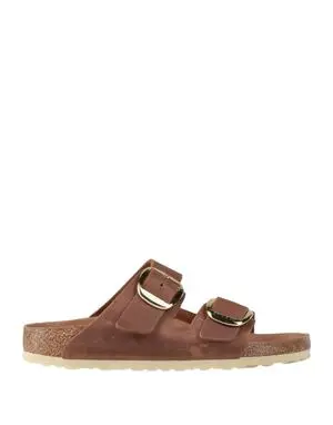 BIRKENSTOCK Sandals In Soft Leather Tan