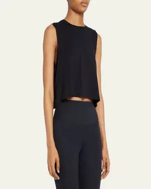 Splits59 Sienna Cropped Jersey Tank