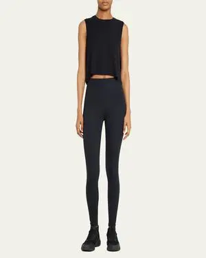 Splits59 Sienna Cropped Jersey Tank
