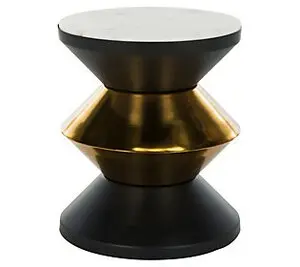 SAFAVIEH Azizi Stone Top Side Table - One-color