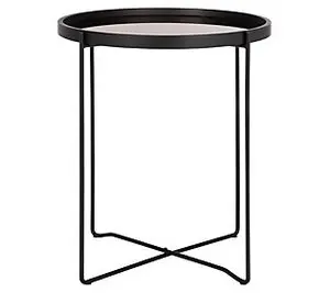 SAFAVIEH Small Round Tray Top Accent Table - One-color