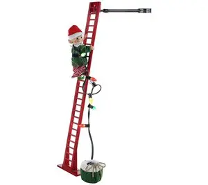 MR. CHRISTMAS Plush Super Climbing Elf