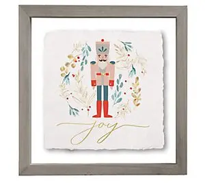 SINCERE SURROUNDINGS 10' Joy Nutcracker Floatin G Frame Art - One-color