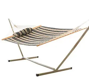 CASTAWAY LIVING Hammock 52' With Stand & Pillow