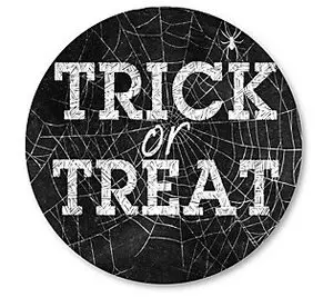 COURTSIDE MARKET Trick Or Treat 8x8 Circular Pa Nel