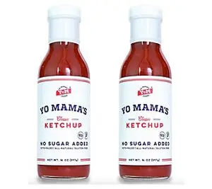 YO MAMA'S FOODS Yo Mama's 14-oz Classic Ketchup - One-color