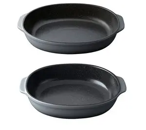 BERGHOFF Gem Stoneware 2-piece Oval Bake Set - One-color