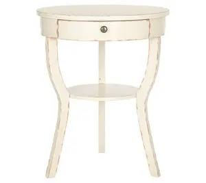 SAFAVIEH Kendra Round Pedestal End Table With D Awer - One-color