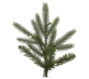 VICKERMAN 7.5' Fresh Fraser Fir Artificial Chri Tmas Tree Ww