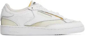 MAISON MARGIELA Maison Margiela White Reebok Edition Club C ‘Memory Of’ Sneakers T1003