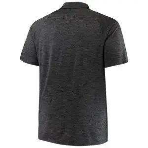COLOSSEUM Mississippi State Bulldogs Big & Tall Down Swing Polo - Black