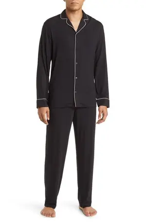 Nordstrom Moonlight Eco Pajamas - Black