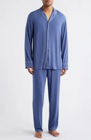 Nordstrom Moonlight Eco Pajamas Blue Indigo