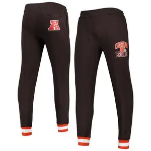 STARTER Cleveland S Blitz Fleece Jogger Pants - Brown