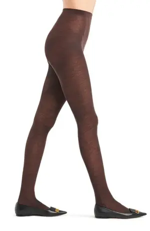 Wolford Wolford Merino Wool Blend Tights Soft Cacao