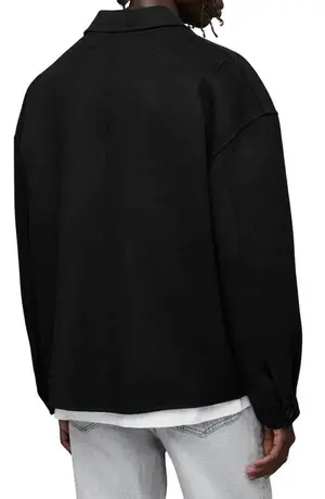 ALLSAINTS Broderick Recycled Wool Blend Shirt Jacket